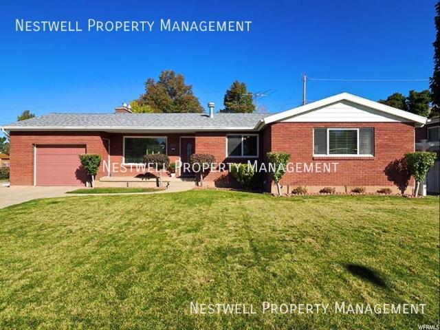 $200 Off For The First 3 Months Spacious 4 Bedroom Brick Rambler in Bountiful