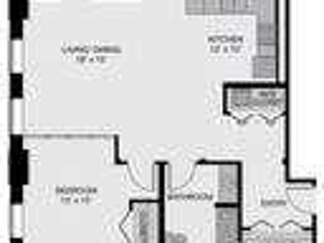 Spacious 1 bedroom, 1 bath
