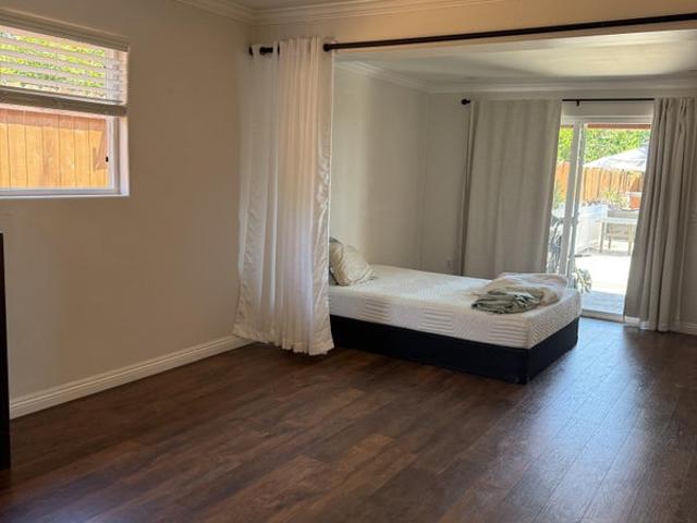 Spacious 23x10 bedroom with pool view