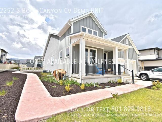 Spacious 2 Bed Herriman Bsmt Unit! No Deposit Option!