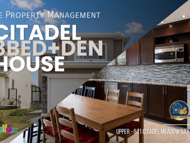 SPACIOUS 3 BED + DEN, 2.5 BATH HOUSE UPPER | PRIVATE BACKYARD | ATTACHED GARAGE