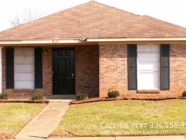 Spacious 3 Bedroom, 2 Bath Home in Montgomery – Housing Choice Vouchers Welcome!
