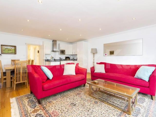 Spacious three bed two bath apartment with balcony and secure parking