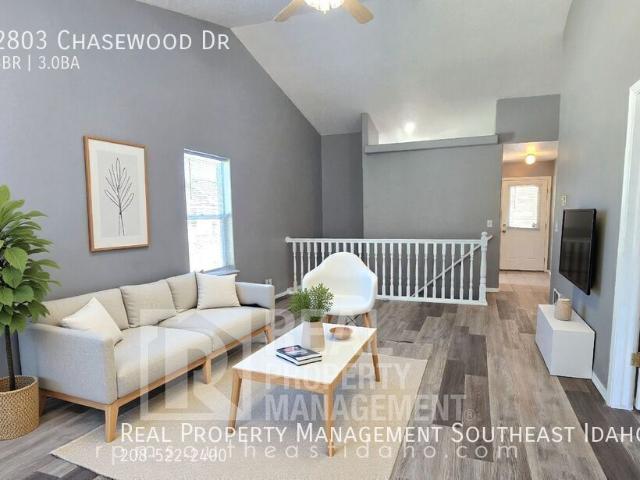 Spacious & Updated 4 Bedroom, 3 Bathroom Twin Home in Ammon Idaho Falls for Rent by Real Property Management