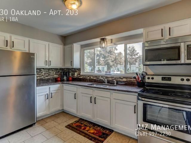 Spacious & Convenient Royal Oak Apartment
