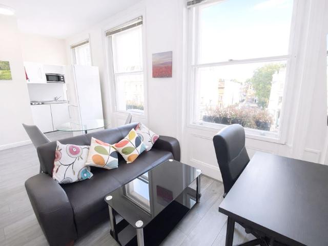 Spacious Double Studio with Large Windows and AC