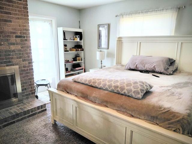 Spacious master bedroom
