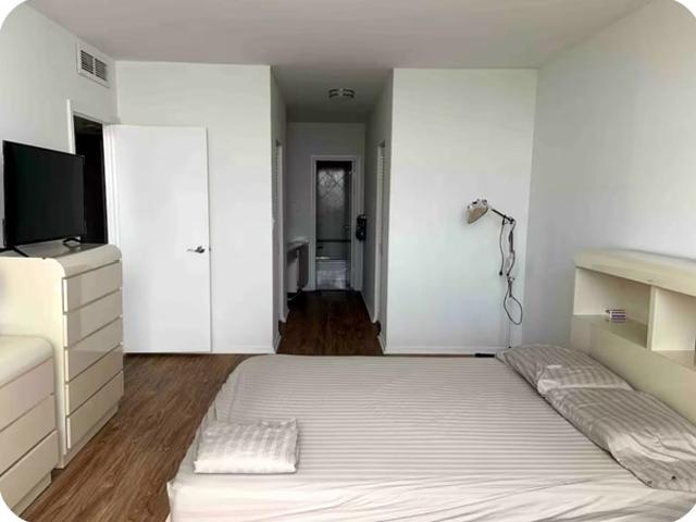 Spacious master bedroom