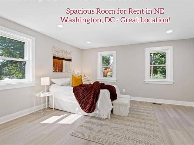 Spacious Room for Rent in NE, DC