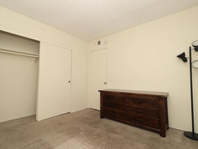 Spare bedroom with private bathroom