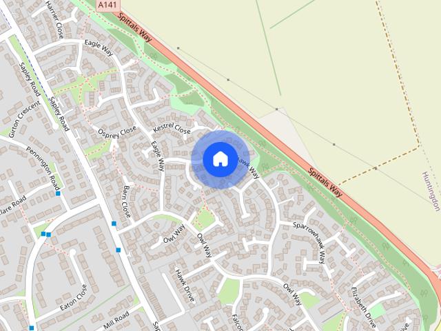 Sparrowhawk Way, Huntingdon