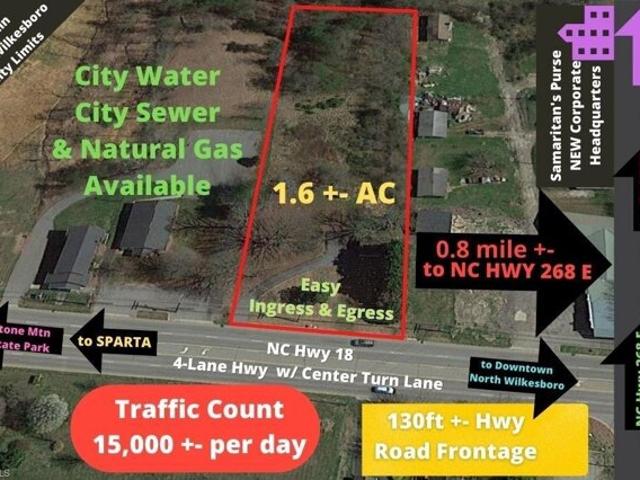 Sparta Rd, North Wilkesboro, Plot For Sale