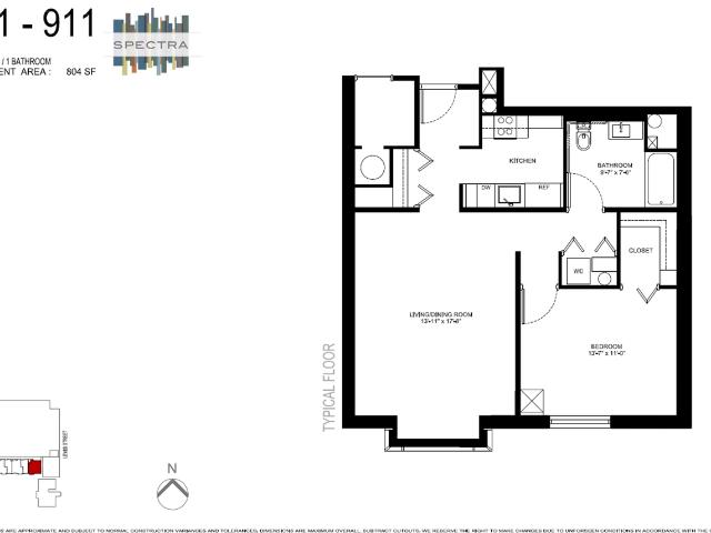 Spectra Park 1 Bedroom Apartment for Rent at 100 Trumbull St, Hartford, CT 06103 Downtown Hartford
