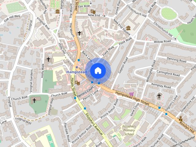 Spencer Walk, Hampstead, London, NW3