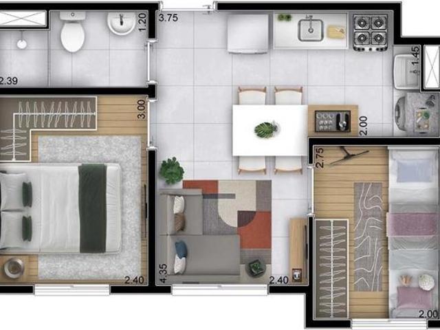 Sphera Panamby Apto para investimento ao da linha lilas com lazer completo