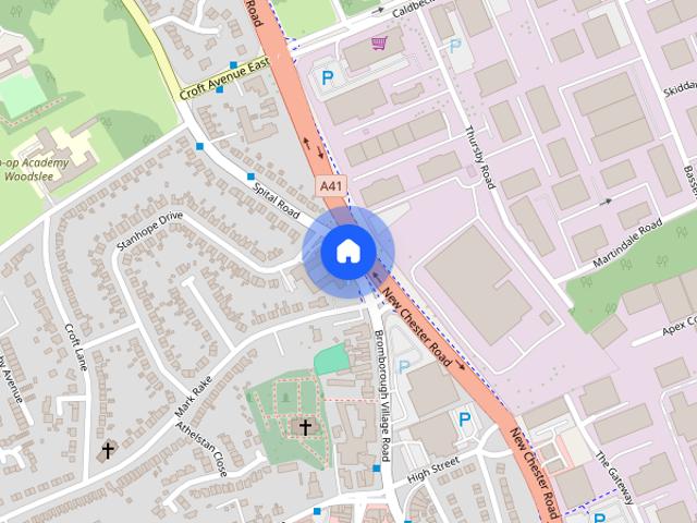 Spital Road, Bromborough, CH62