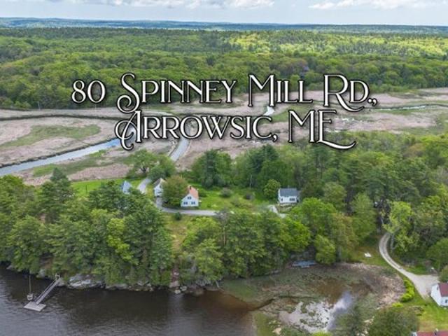 Spinney Mill Rd, Arrowsic, Home For Sale