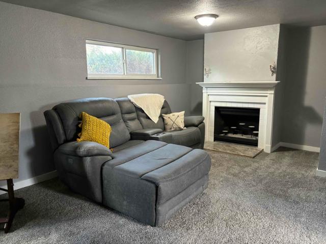 Split_level basement living space!