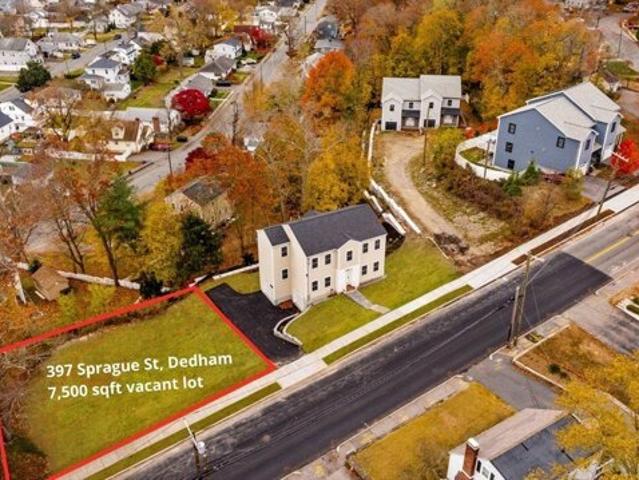 Sprague St, Dedham, Plot For Sale