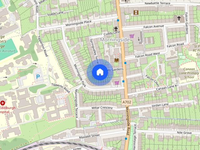 Springvalley Gardens, Morningside, Edinburgh, EH10