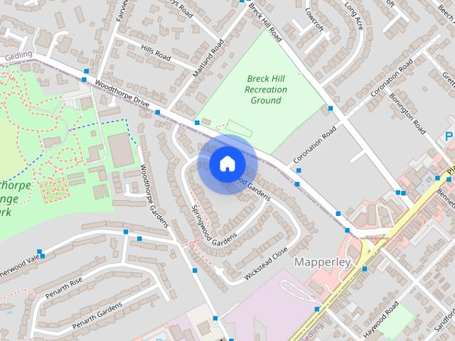 Springwood Gardens, Woodthorpe, Nottingham