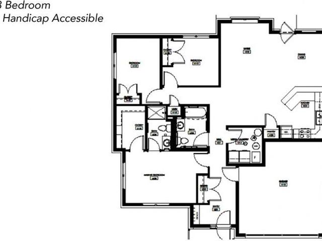Spring Creek Townhomes Three Bedroom Handicap