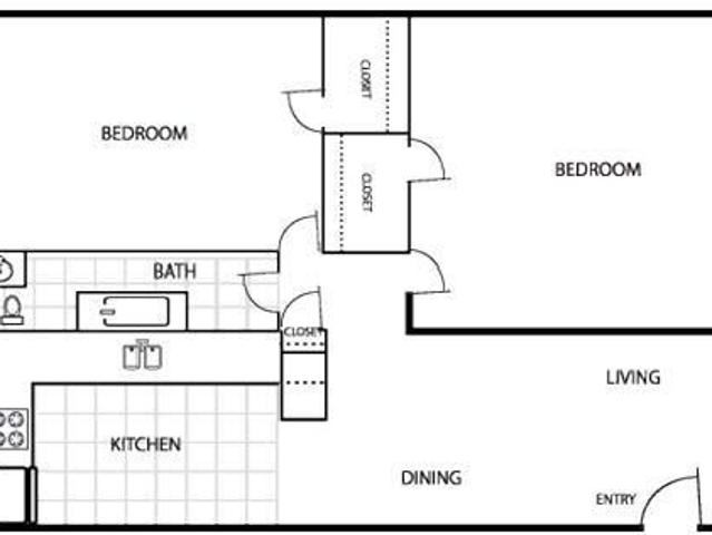 Spring Gardens 2 Bedroom Apartment for Rent at 1714 Wirt Rd, Houston, TX 77055 Spring Branch East