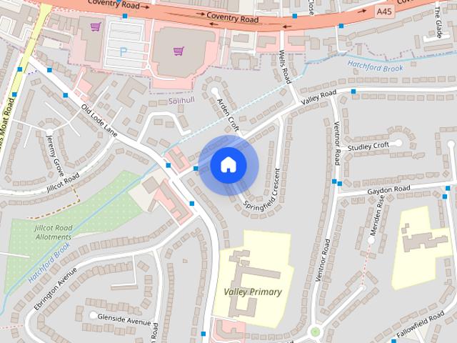 Springfield Crescent, Solihull, B92
