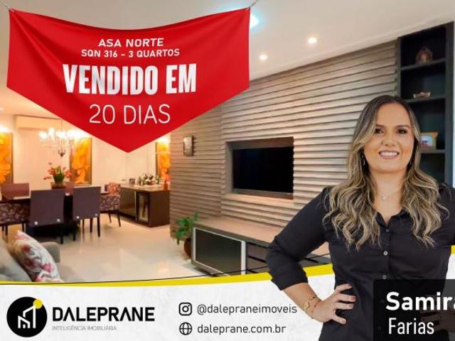 SQN 316 Asa Norte 03 Quartos Mobiliado Reformado Alto Padrão