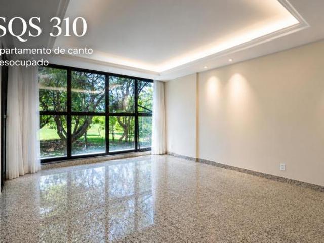 SQS 310 Apartamento desocupado para locação e venda!