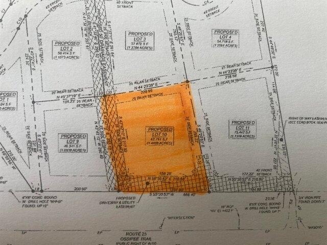 Squire Ln Lot,ossipee, Plot For Sale