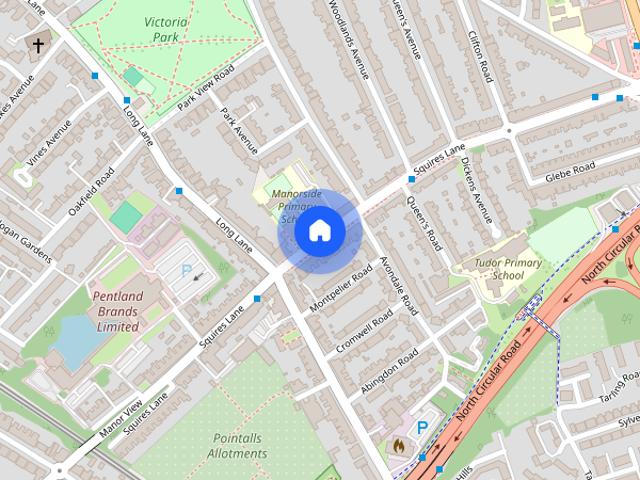 Squires Lane, Finchley, London, N3