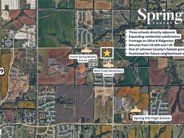 SW 191st St and Ridgeview St, Spring Hill, KS 66083