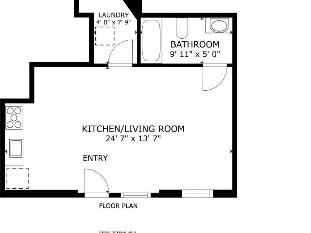 Swope and Mangold Studio Apartment for Rent at 211 E Davis St, Dallas, TX 75203 Lake Cliff