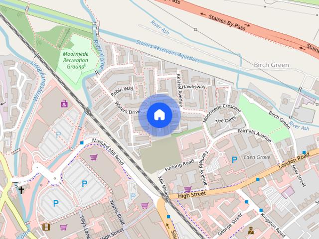 Swallow Close, Staines, Surrey, TW18