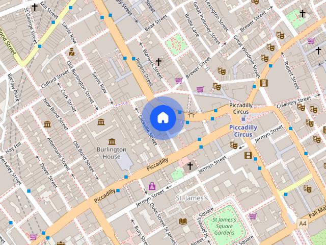 Swallow Street, Piccadilly, W1B