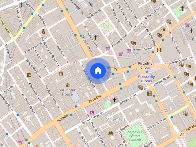 Swallow Street, Piccadilly, W1B
