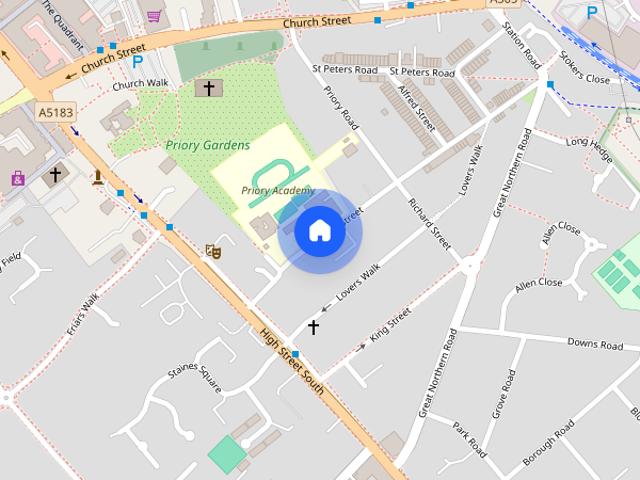 Swan Gardens, Britain Street, Dunstable, Bedfordshire, LU5