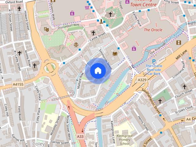 Swan Place, Reading, Berkshire, RG1