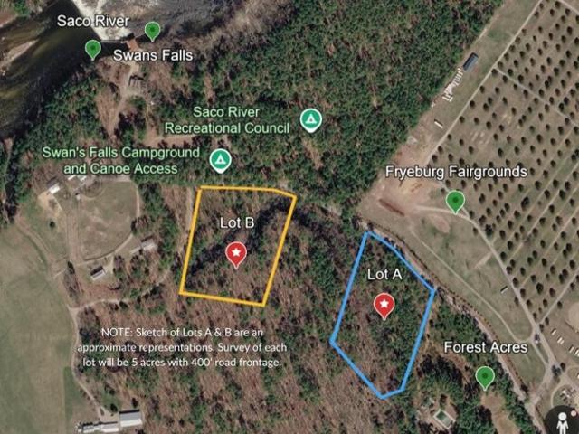 Swans Falls Rd Lot A, Fryeburg, Plot For Sale