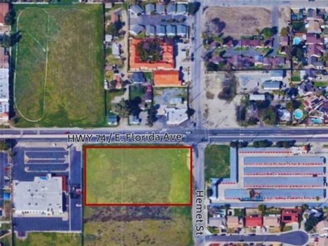 Swc of Highway 74 and Hemet, CA 92544
