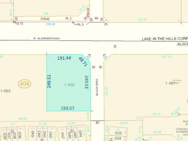Swc Talaga And Algonquin Rd, Algonquin, IL 60102 | MLS #12461