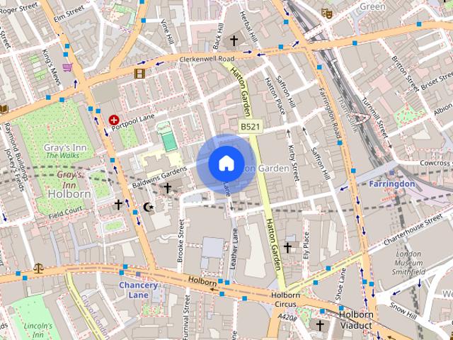 Sweeps Building, Leather Lane EC1