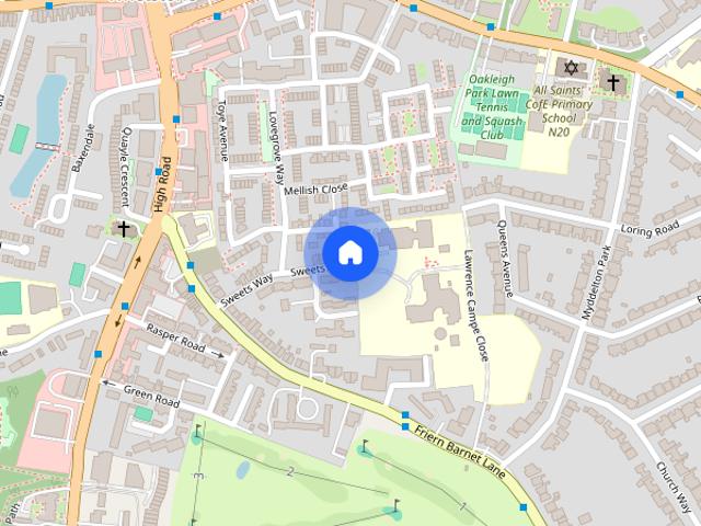 Sweets Way, London, N20