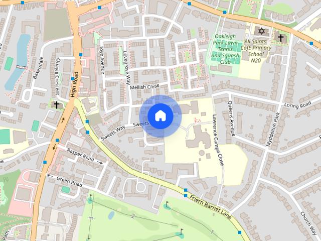 Sweets Way, Whetstone, N20