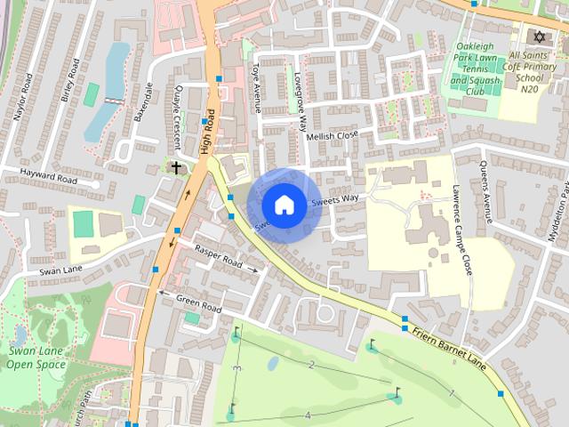 Sweets Way, Whetstone, N20