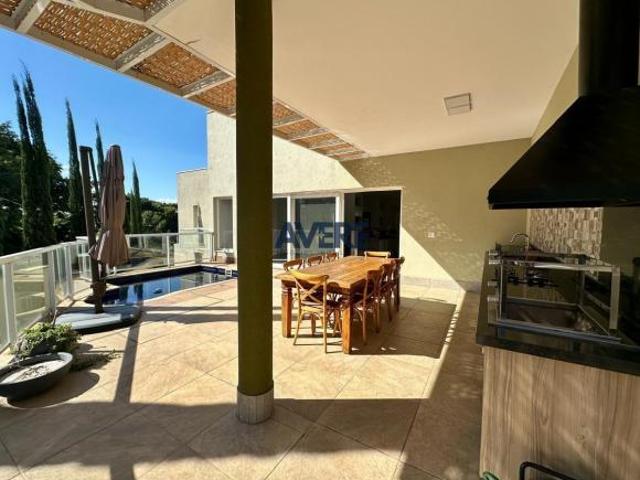 Swiss Park Campinas Casa térrea à venda no Swiss Park com vista permanente | 4 suítes|| Área Gourm