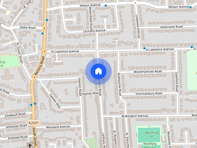 St. Thomas's Road, Worthing, West Sussex, BN14