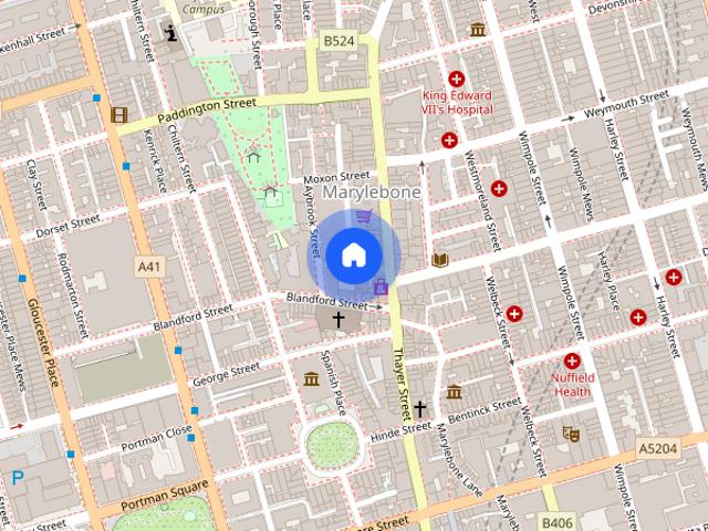 St. Vincent Street, London W1U