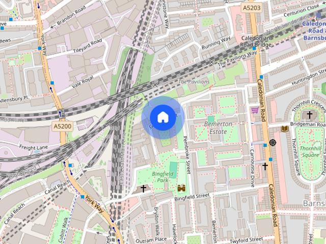 St William's Court, Gifford Street, Kings Cross, Islington, London, N1
